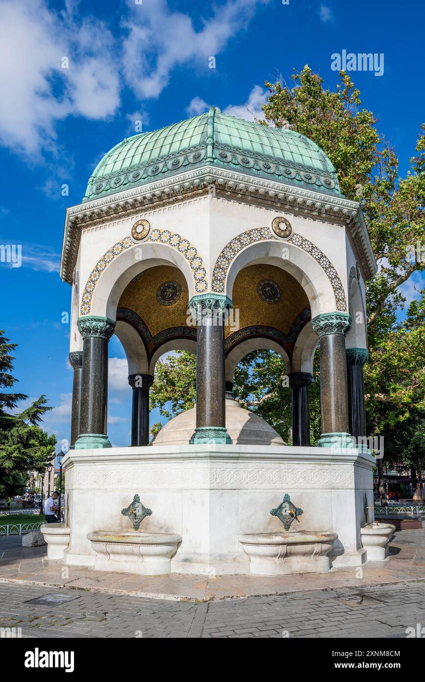 German Fountain (Alman Cesmesi), Sultanahmet, Istanbul, Turkey Stock ...