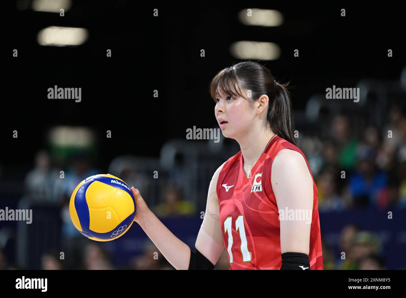 Paris, France. Credit: MATSUO. 1st Aug, 2024. Nichika Yamada (JPN) Volleyball : Women's ...