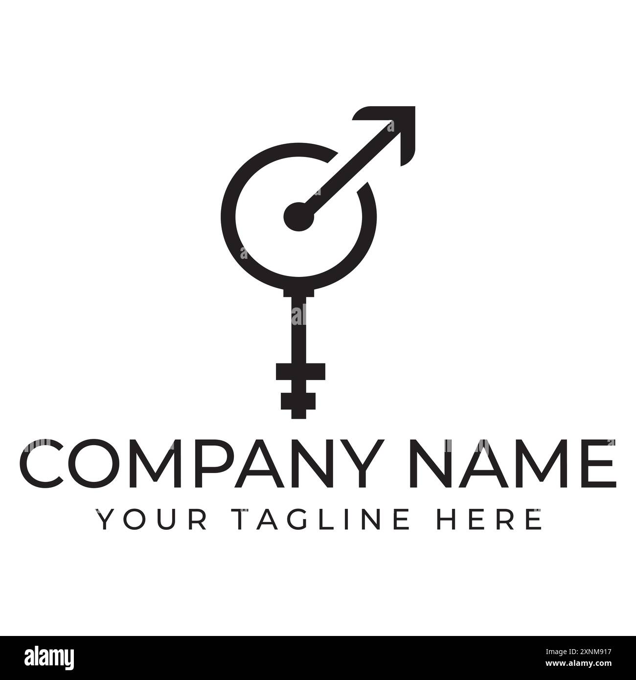 Gender logo vector illustrations design icon symbols Stock Vector Image ...