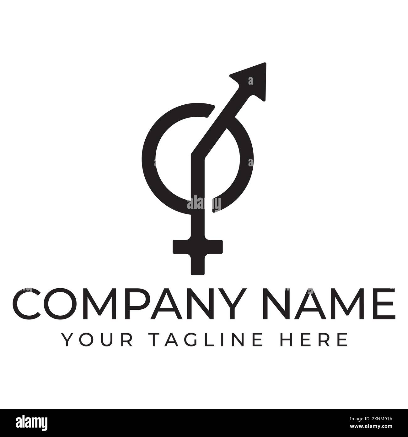 Gender logo vector illustrations design icon symbols Stock Vector Image ...