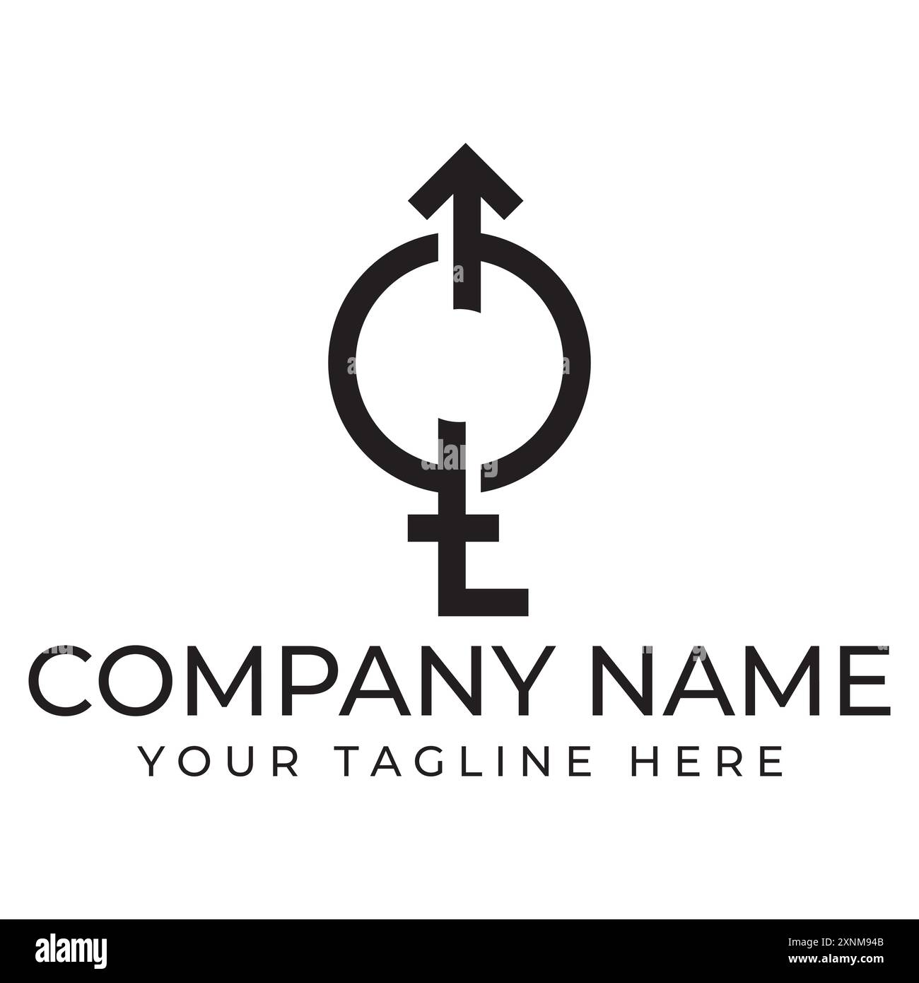 Gender logo vector illustrations design icon symbols Stock Vector Image ...