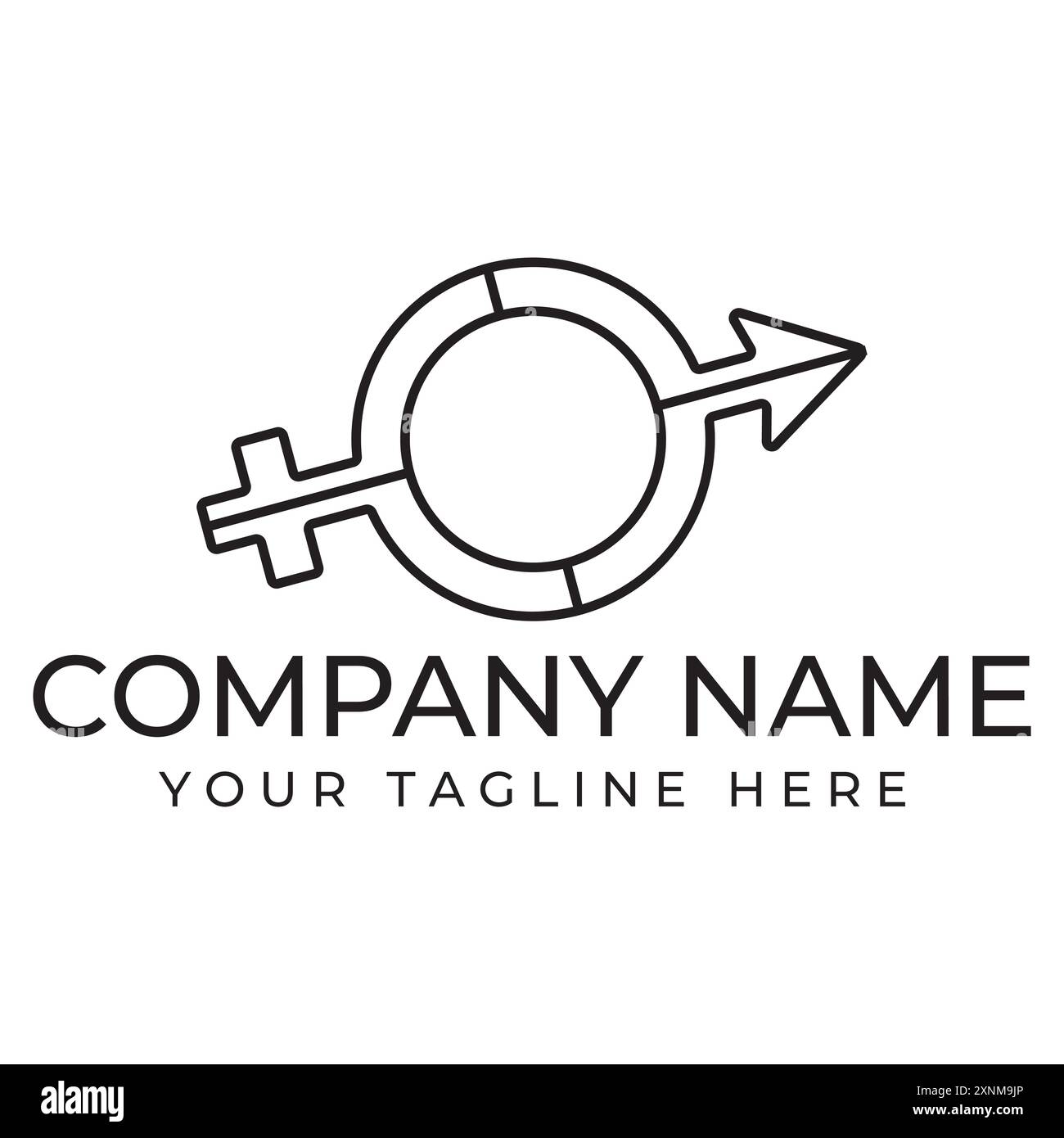 Gender logo vector illustrations design icon symbols Stock Vector Image ...