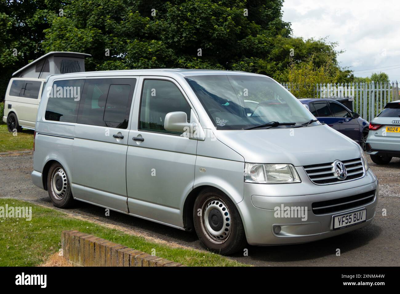 classic vintage volkswagen VW T5 Transporter Stock Photo - Alamy