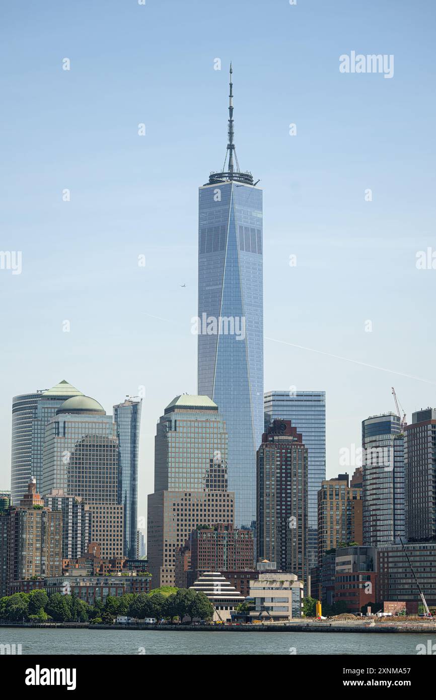 Buildings in the World Trade Center complex, including One World Trade ...