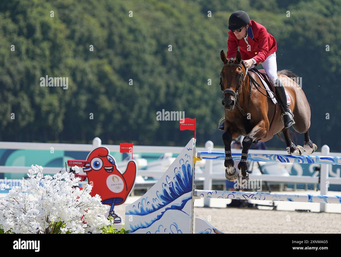 Versailles, France. 1st Aug, 2024. Karl Cook of the United States ...