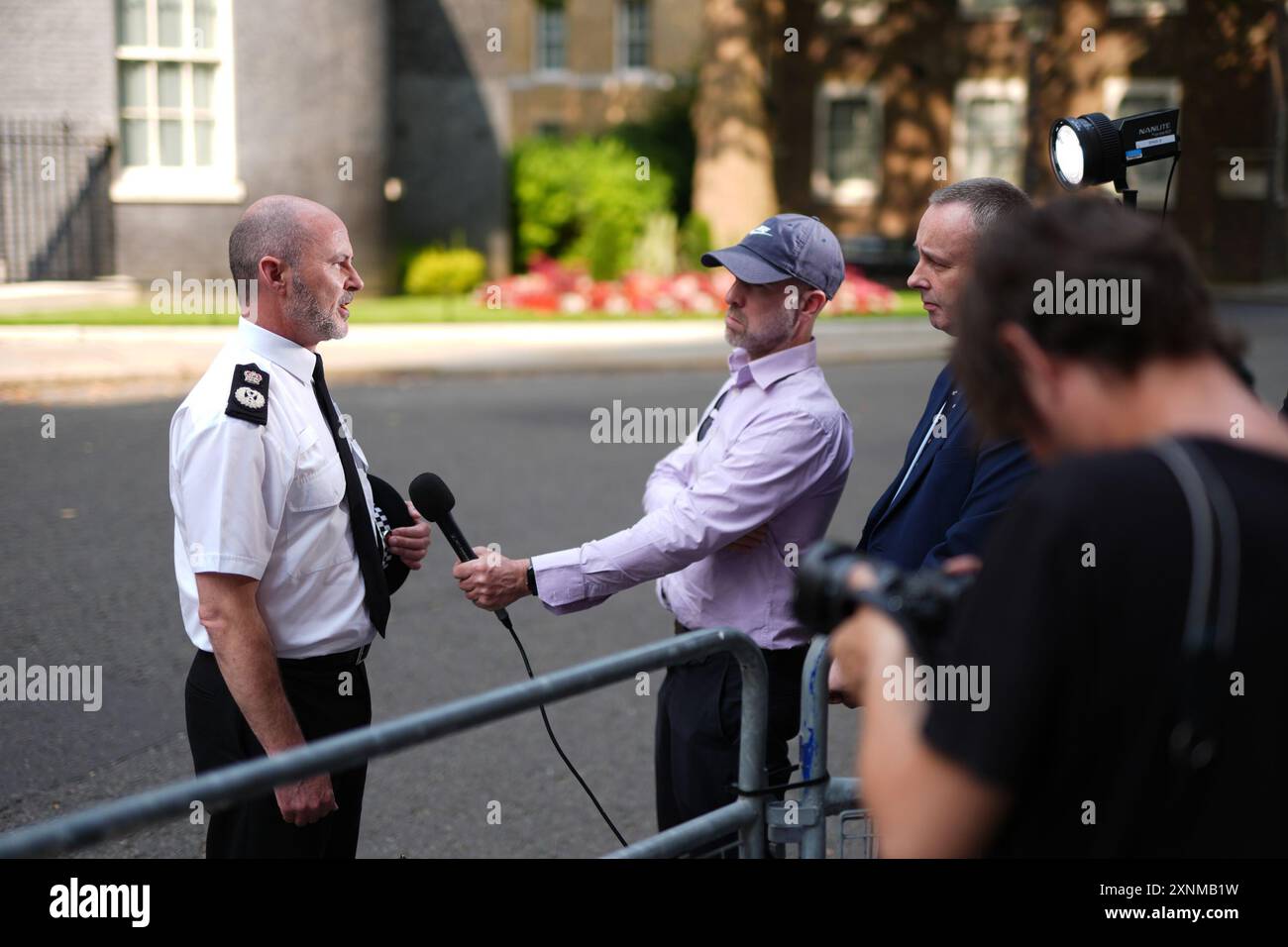 NPCC Chair and Surrey Police Chief Constable Gavin Stephens, speaks to ...