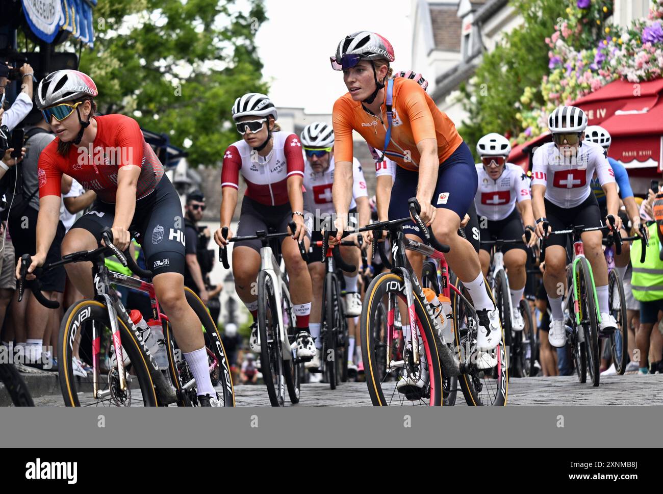 Paris, France. 01st Aug, 2024. Dutch Demi Vollering pictured during the ...