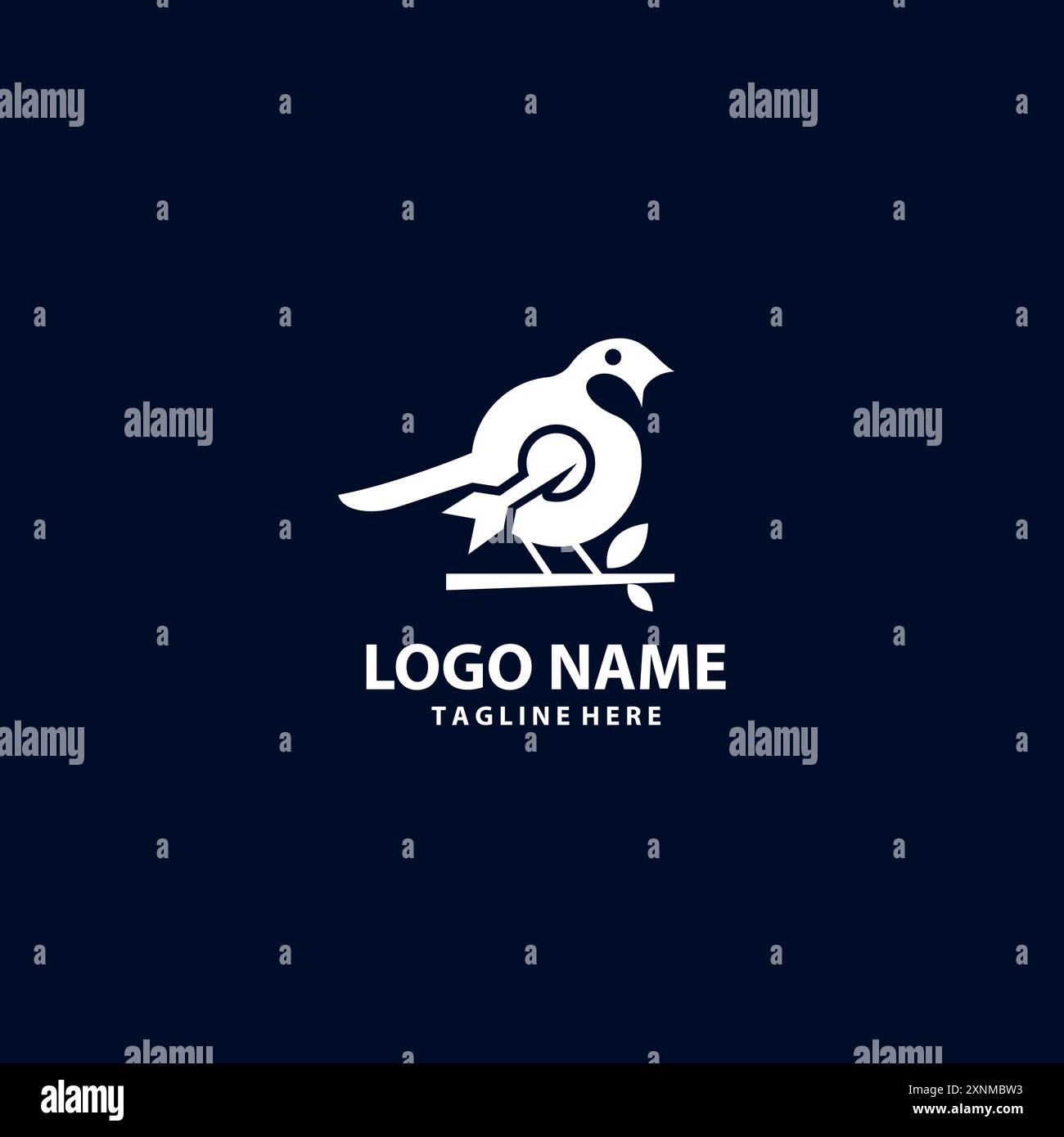 bird target logo design vector Stock Vector Image & Art - Alamy