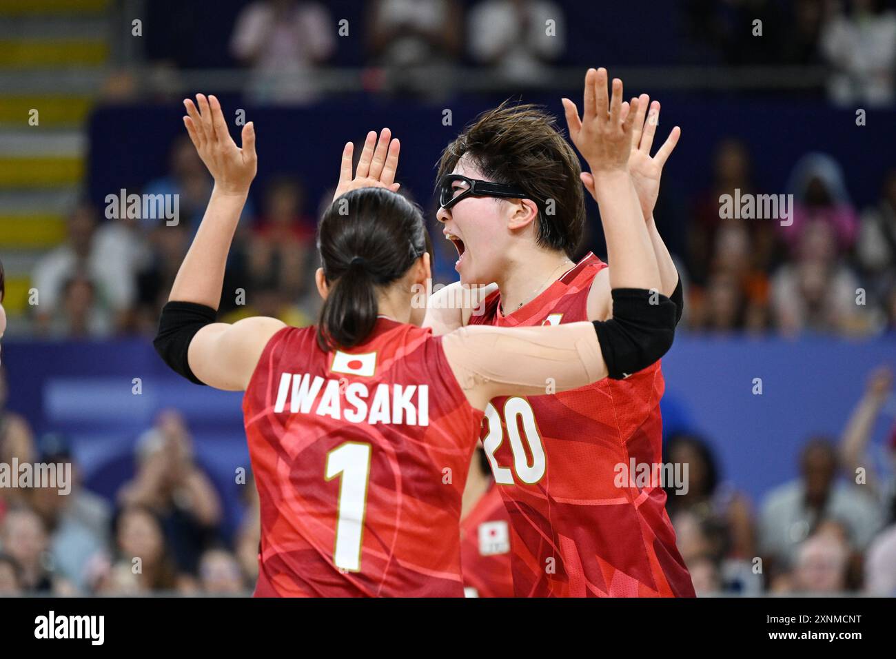 Paris, France. Credit: MATSUO. 1st Aug, 2024. Ayaka Araki (JPN) Volleyball : Women's Preliminary ...