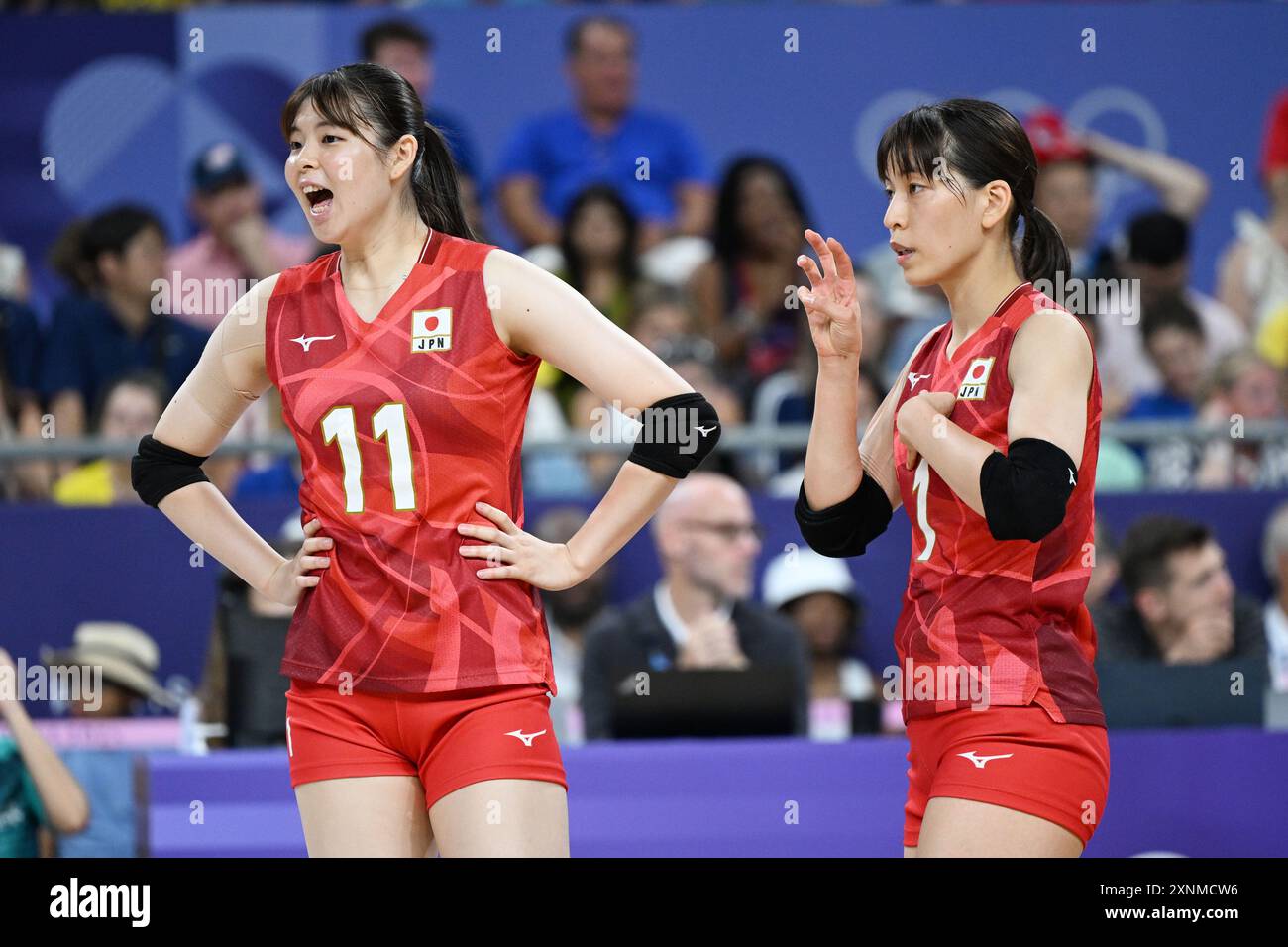 Paris, France. Credit: MATSUO. 1st Aug, 2024. (L-R) Nichika Yamada (JPN), Koyomi Iwasaki (JPN ...