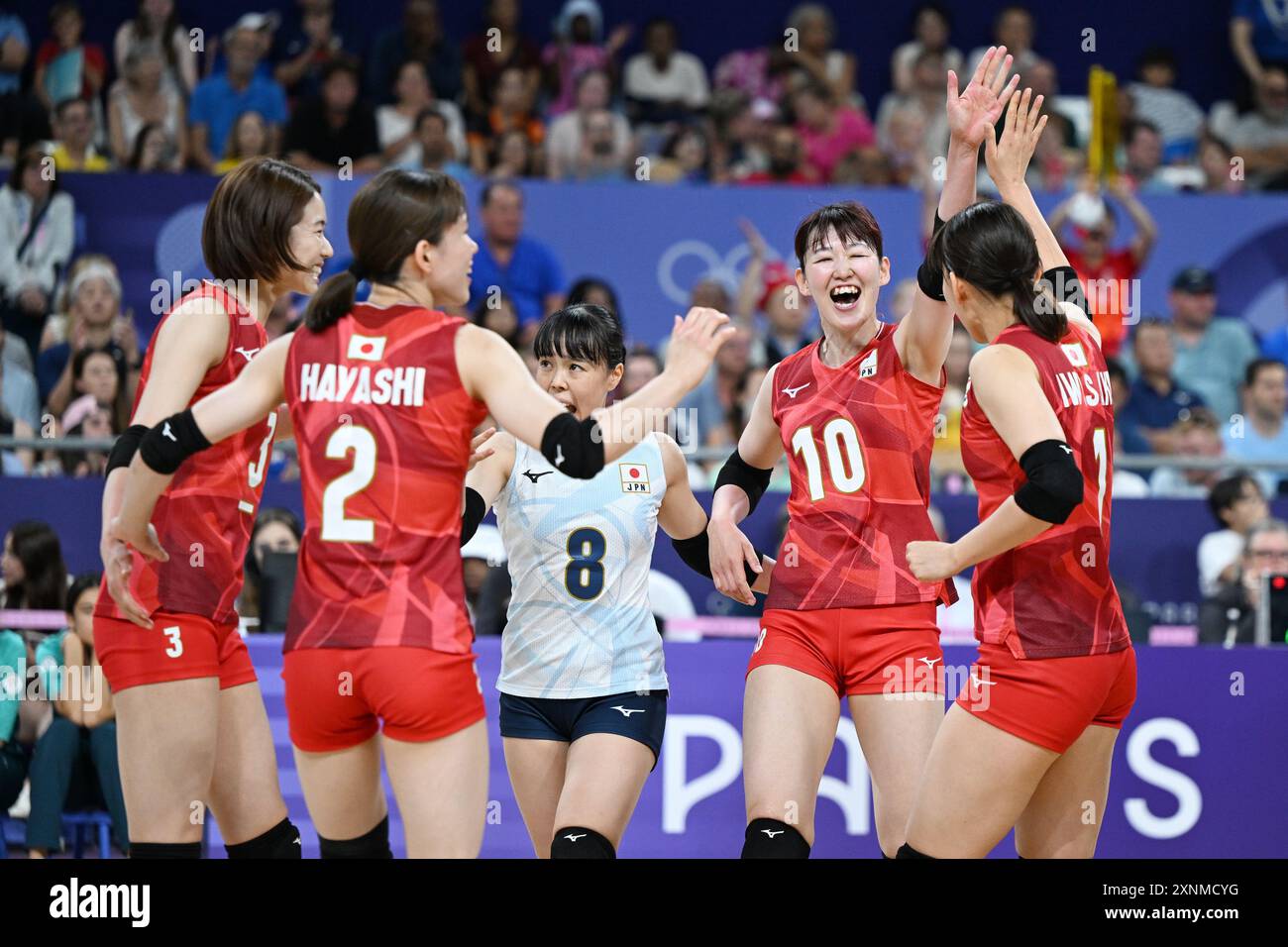 Paris, France. Credit: MATSUO. 1st Aug, 2024. Arisa Inoue (JPN), Japan team group (JPN ...