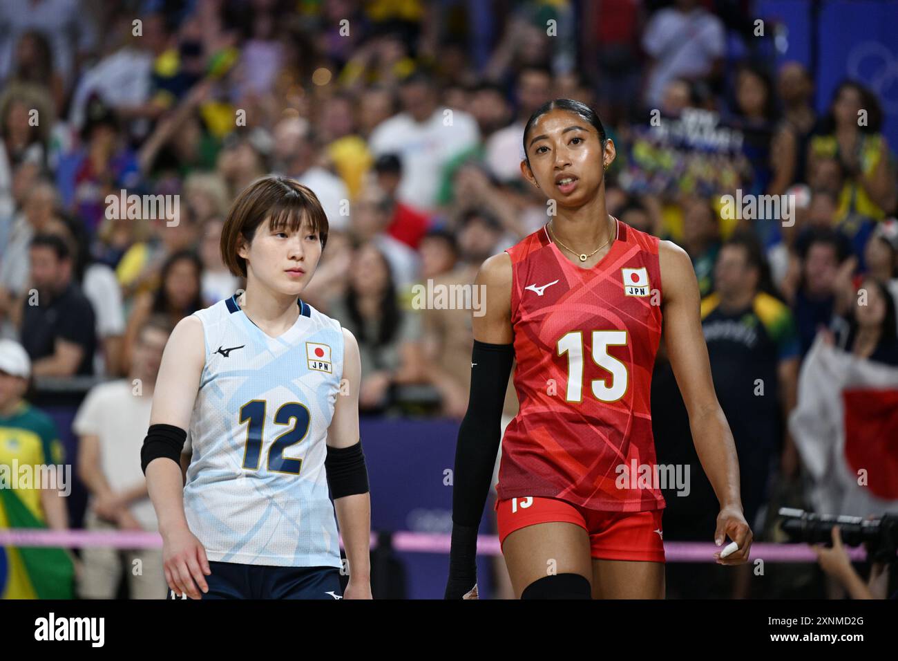 Paris, France. Credit: MATSUO. 1st Aug, 2024. (L-R) Satomi Fukudome (JPN), Airi Miyabe (JPN ...