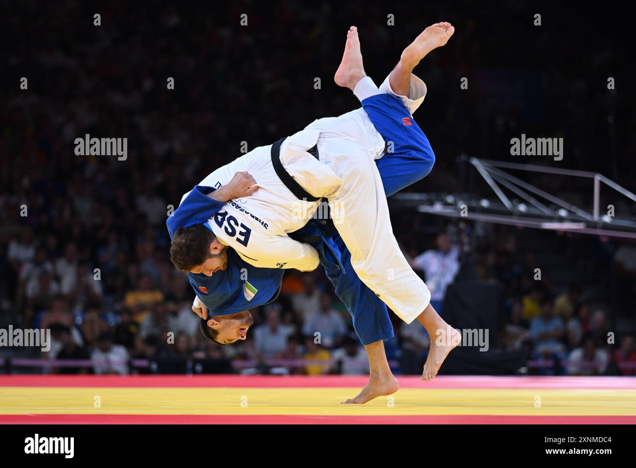 Paris, France. 01st Aug, 2024. Olympia, Paris 2024, Judo, 100 kg, Men ...
