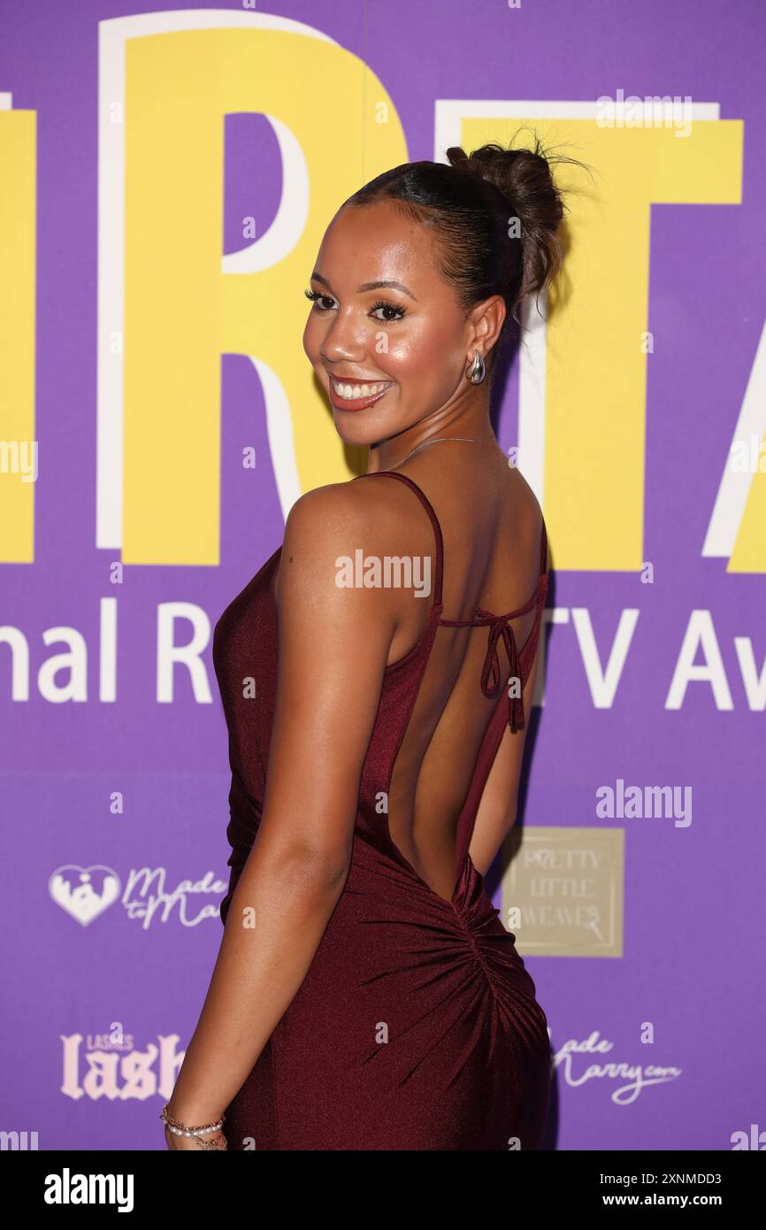 Jessica-Leigh Porteous attends National Reality TV Awards at Porchester ...