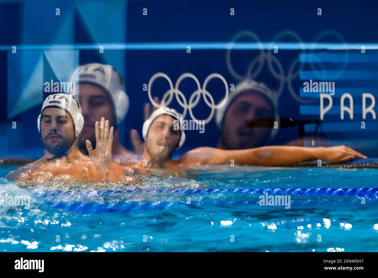Paris, France. 01st Aug, 2024. Lorenzo Bruni and Tommaso Gianazza of ...