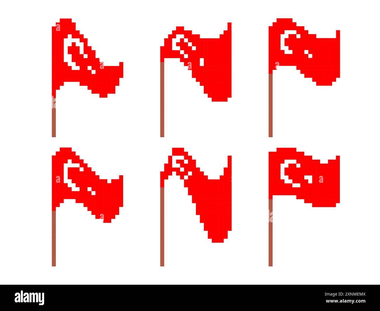 Waving flag turkey isolated in the cartoon Stock Vector Image & Art - Alamy