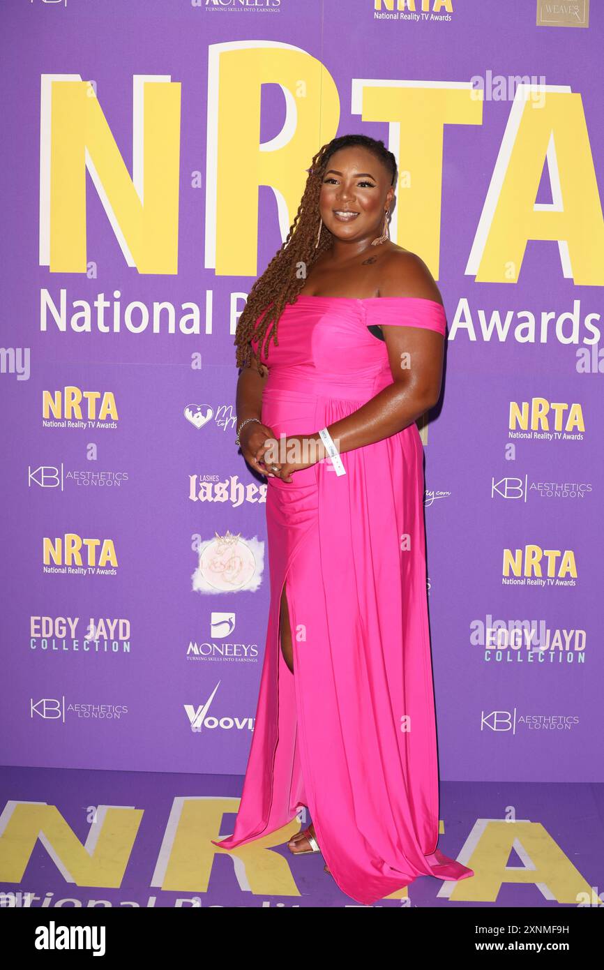 Bianca White attends National Reality TV Awards at Porchester Hall in ...