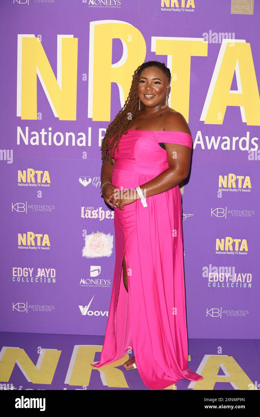 Bianca White attends National Reality TV Awards at Porchester Hall in ...