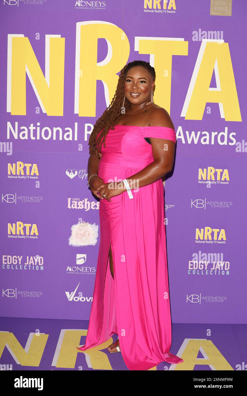 Bianca White attends National Reality TV Awards at Porchester Hall in ...