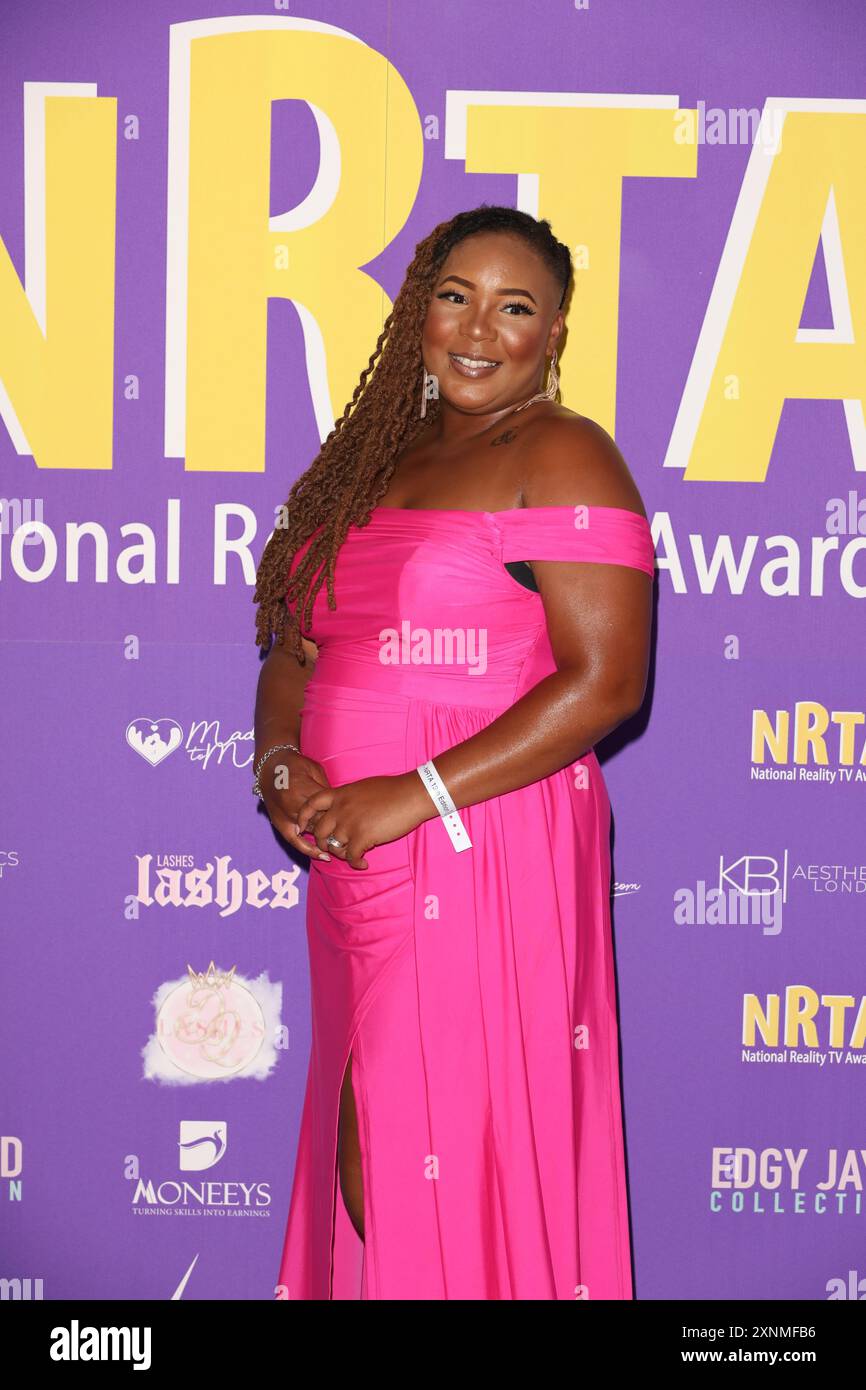 Bianca White attends National Reality TV Awards at Porchester Hall in ...