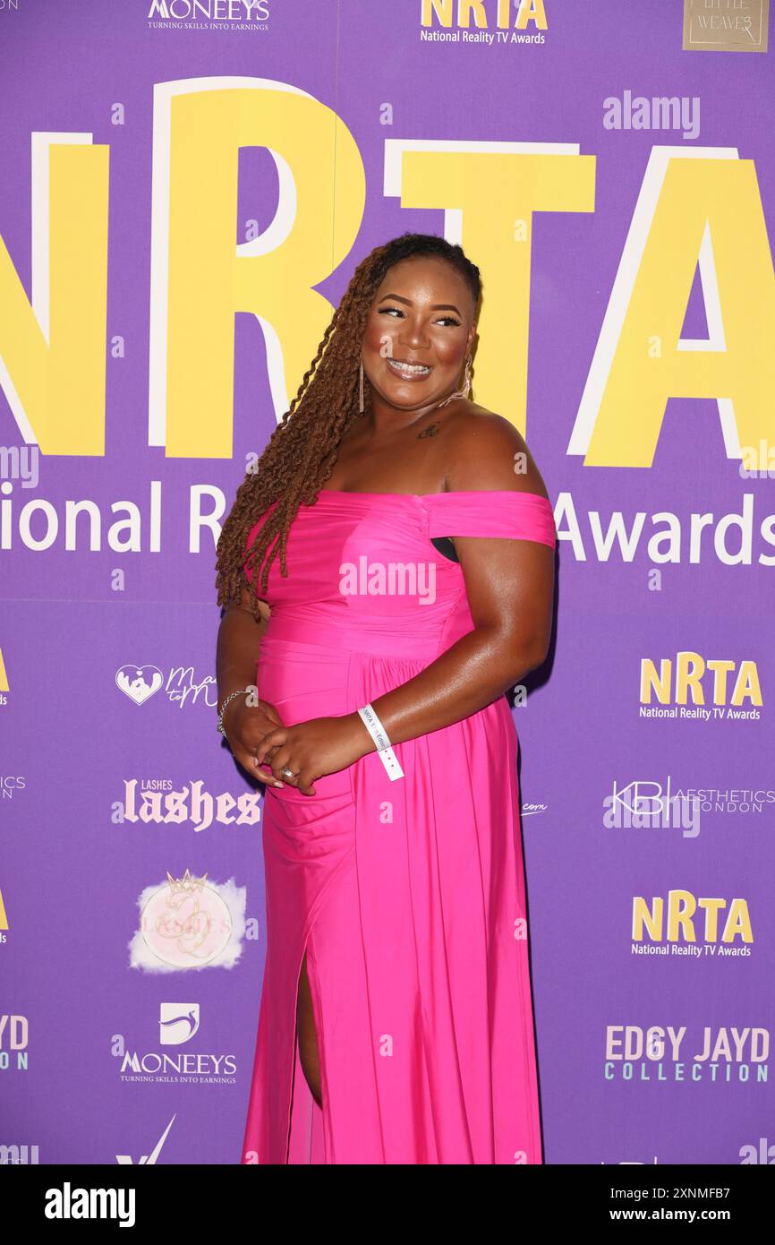 Bianca White attends National Reality TV Awards at Porchester Hall in ...