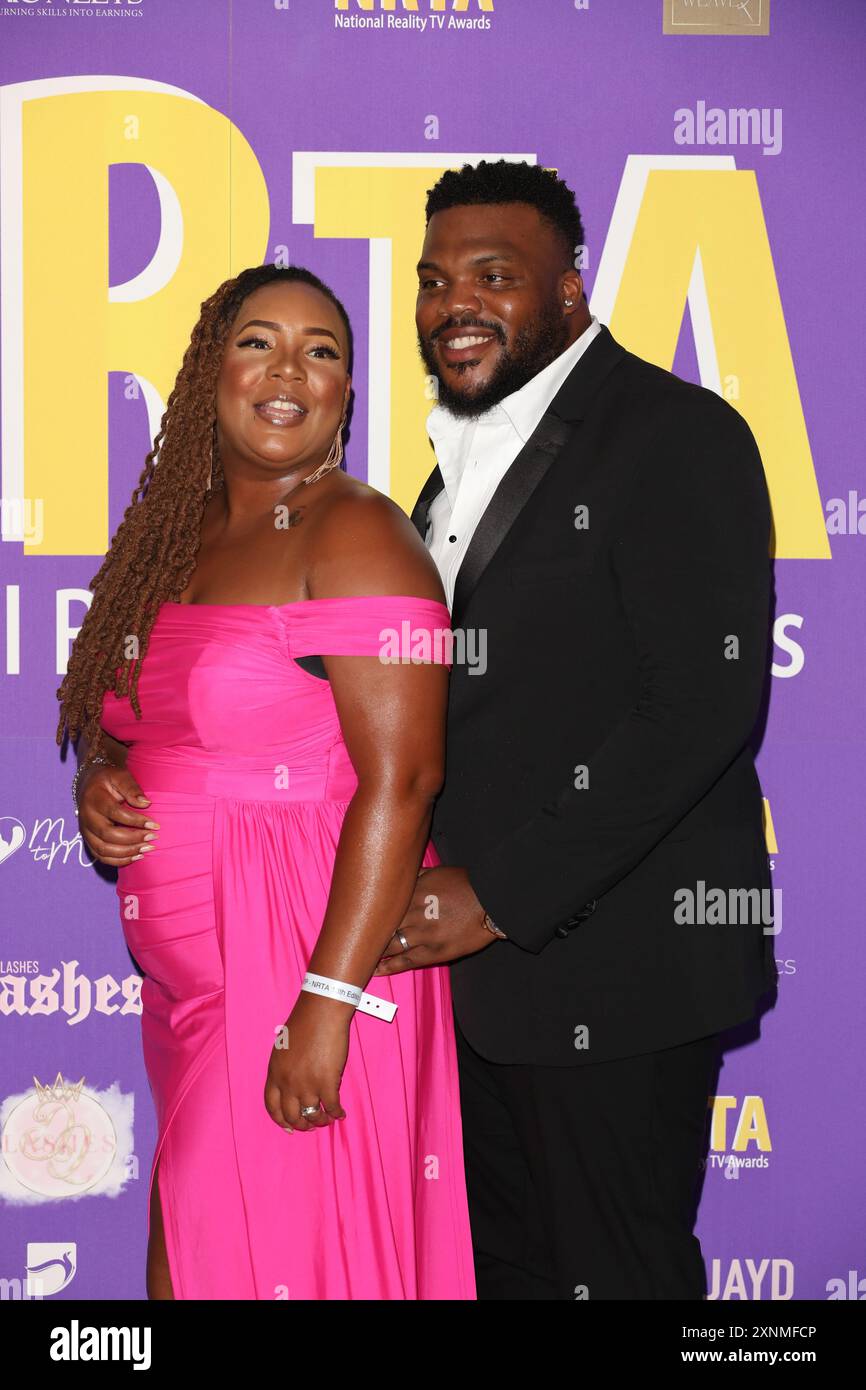 Bianca White attends National Reality TV Awards at Porchester Hall in ...