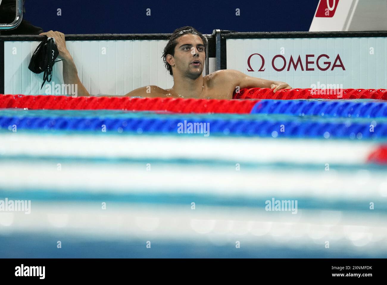 Parigi, France. 31st Aug, 2024. Thomas Ceccon from Italy at 2024 Summer Olympics, Wednesday ...