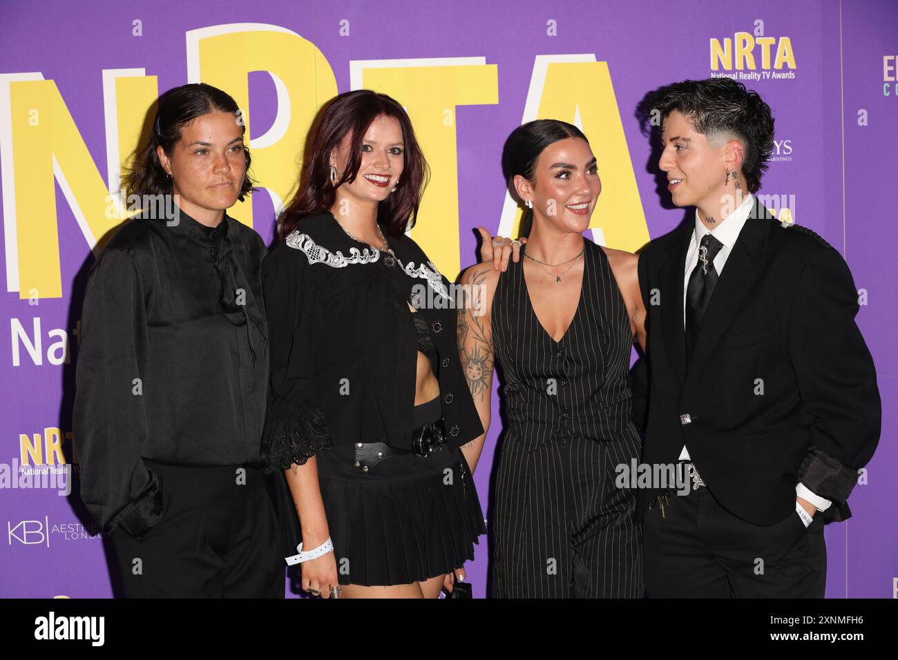 I kissed a girl cast attend the National Reality TV Awards at ...