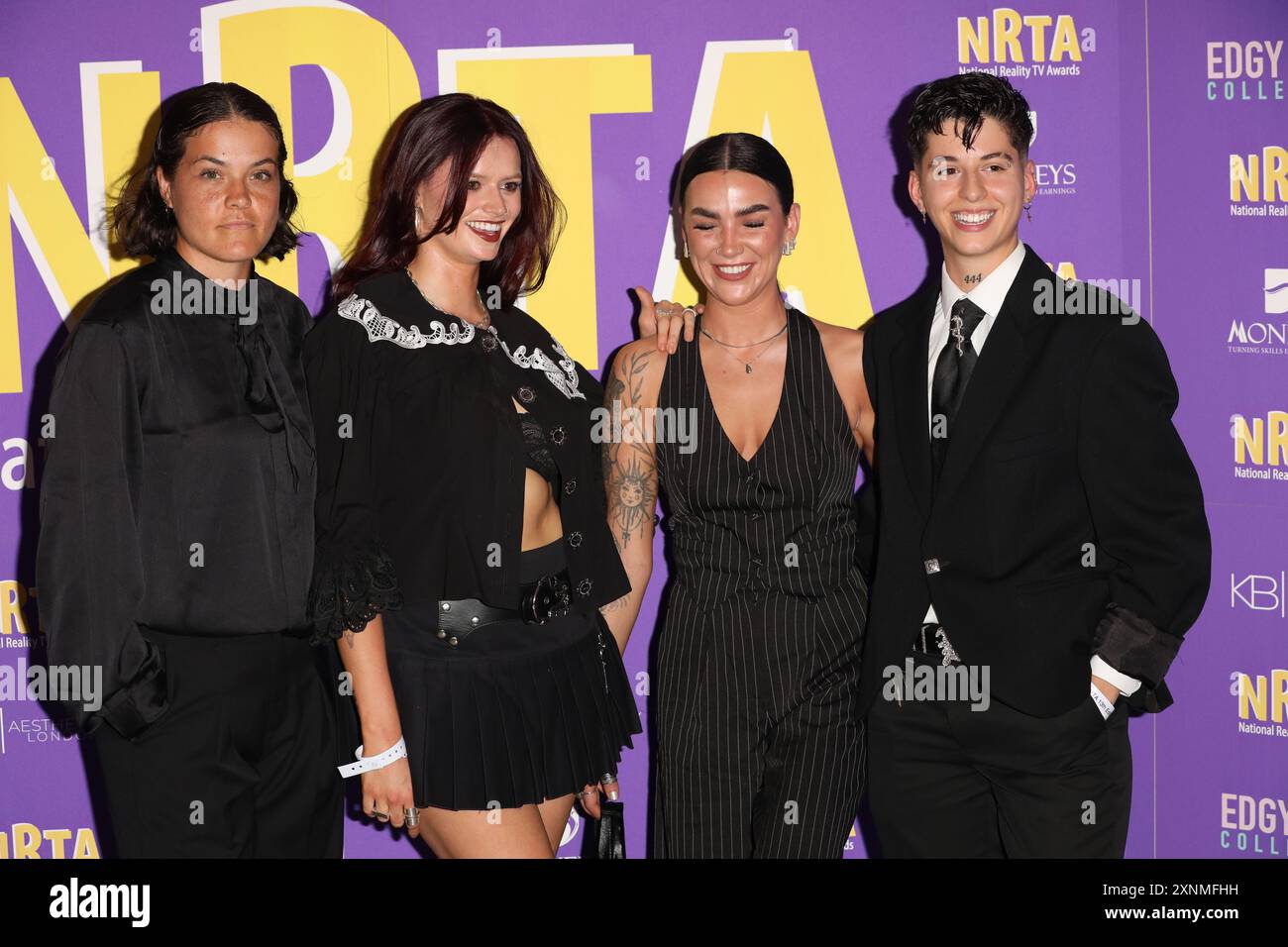I kissed a girl cast attend the National Reality TV Awards at ...