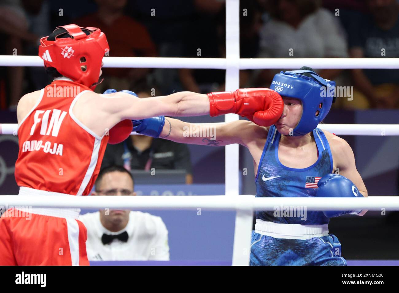 Paris, Ile de France, France. 1st Aug, 2024. Pihla KAIVO-OJA (Finland ...