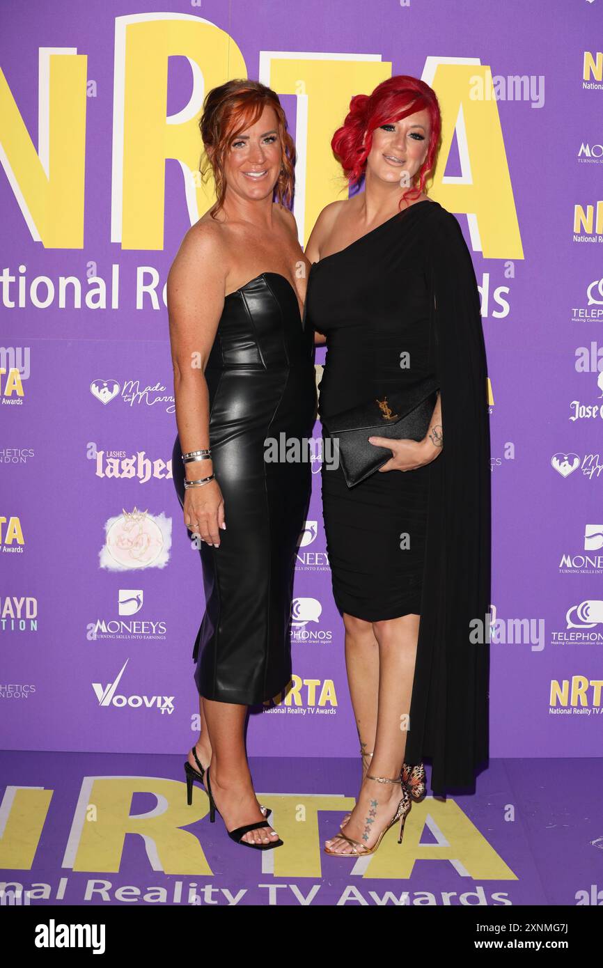 Guests attend National Reality TV Awards at Porchester Hall in London ...