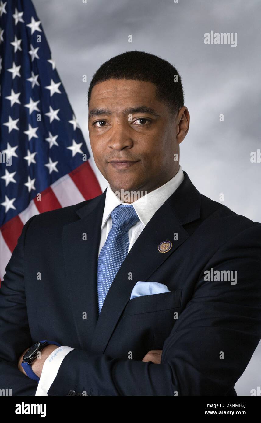 Cedric Richmond. Portrait of the American attorney and politician ...