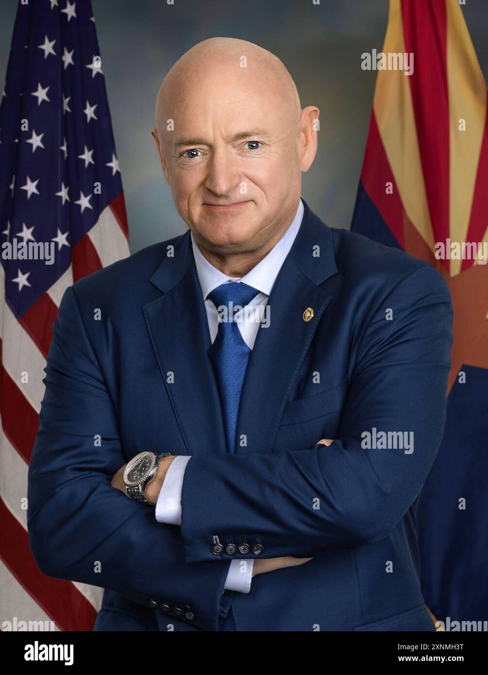 Mark Kelly. Portrait of the Arizona Senator, Mark Edward Kelly (b 1964 ...