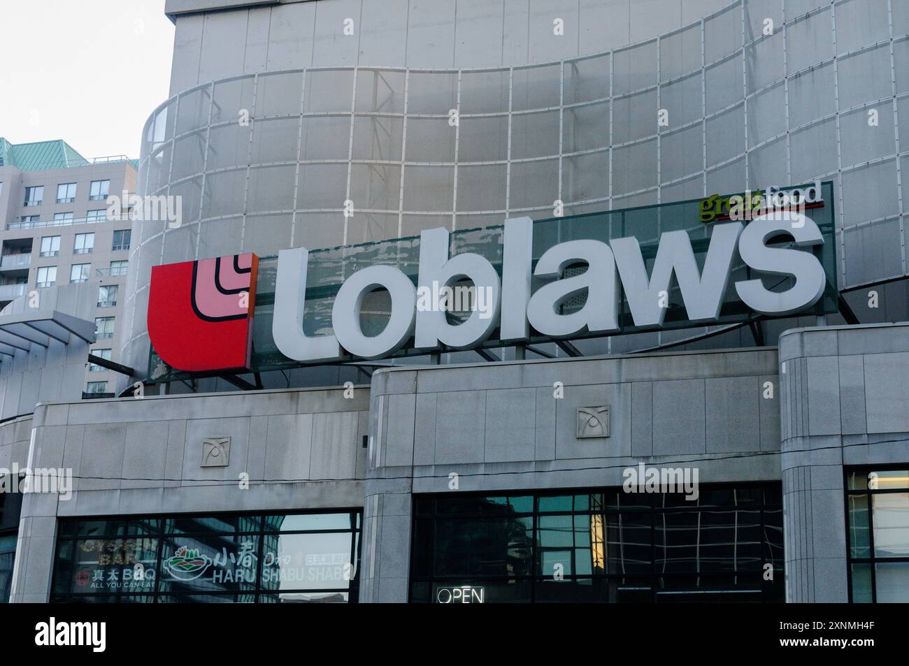 Toronto, ON, Canada - December 17, 2023: View at Loblaws great food ...