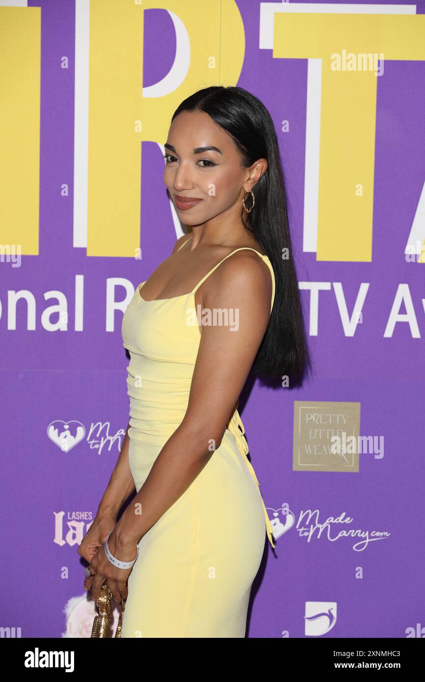 Michelle Tsiakkas attends National Reality TV Awards at Porchester Hall ...