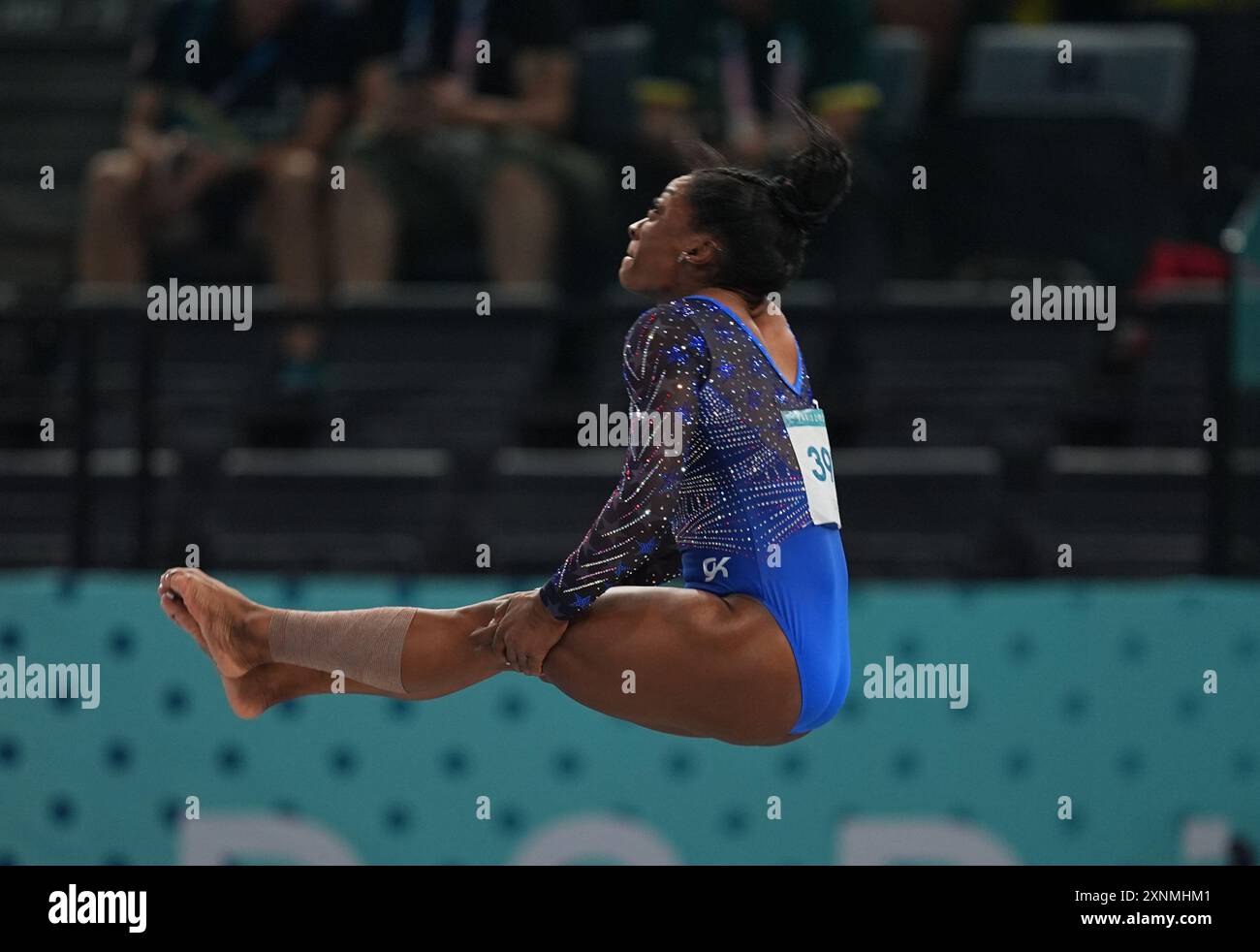 August 01 2024: Simone Biles (USA) competes during vault at women's all ...