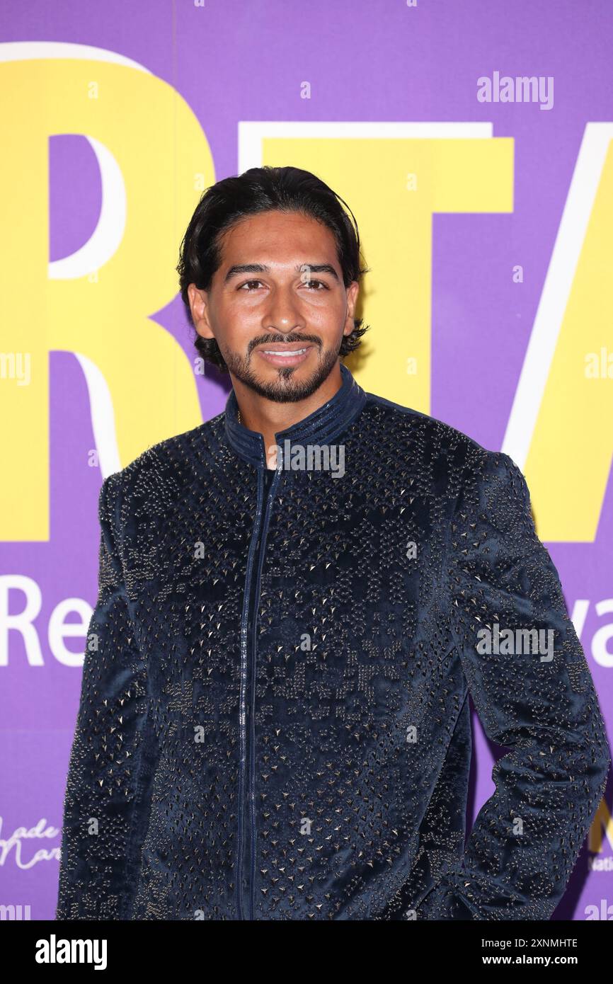 Munveer Jabbal attends National Reality TV Awards at Porchester Hall in ...