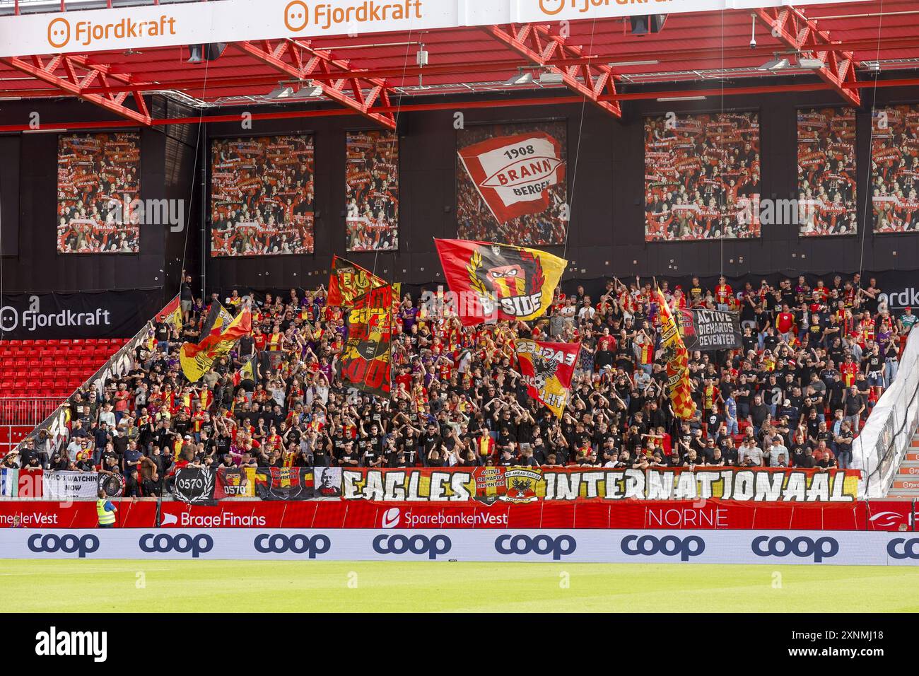 Bergen, Norway. 01st Aug, 2024. BERGEN, Brann Stadium, 01-08-2024 ...