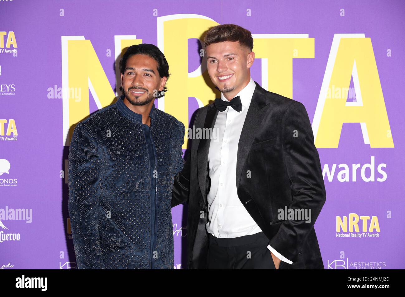 Munveer Jabbal attends National Reality TV Awards at Porchester Hall in ...