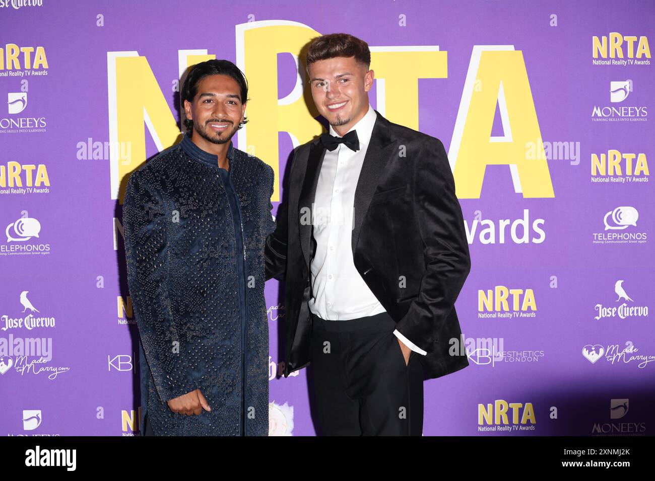 Munveer Jabbal attends National Reality TV Awards at Porchester Hall in ...