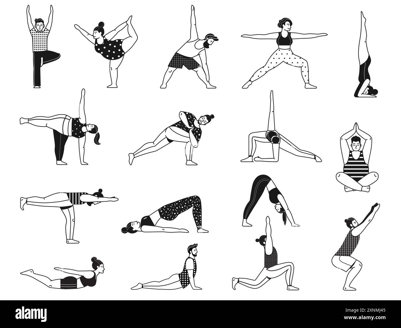 Doing different poses hi-res stock photography and images - Alamy