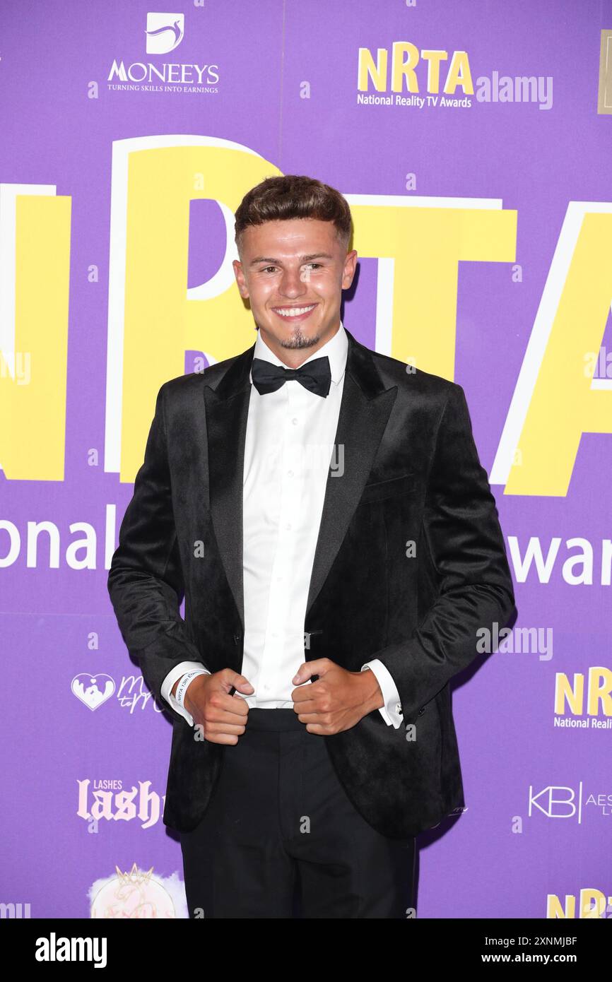 Guest attends National Reality TV Awards at Porchester Hall in London ...