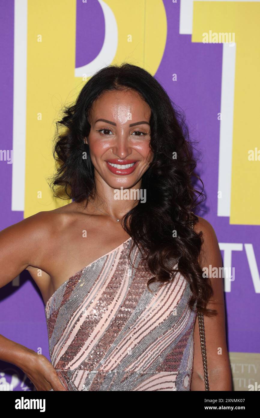 Amelle Berrabah attends National Reality TV Awards at Porchester Hall ...