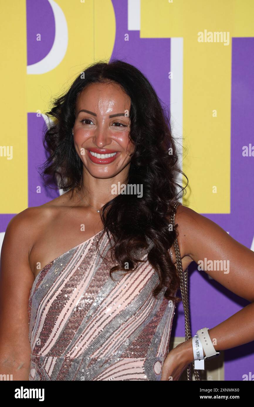 Amelle Berrabah attends National Reality TV Awards at Porchester Hall ...
