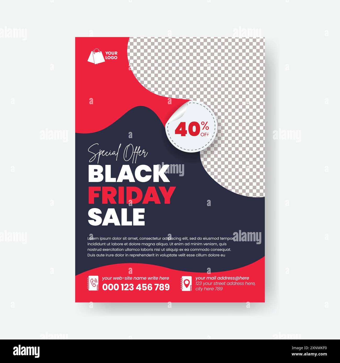 Sell flyer Stock Vector Images - Alamy