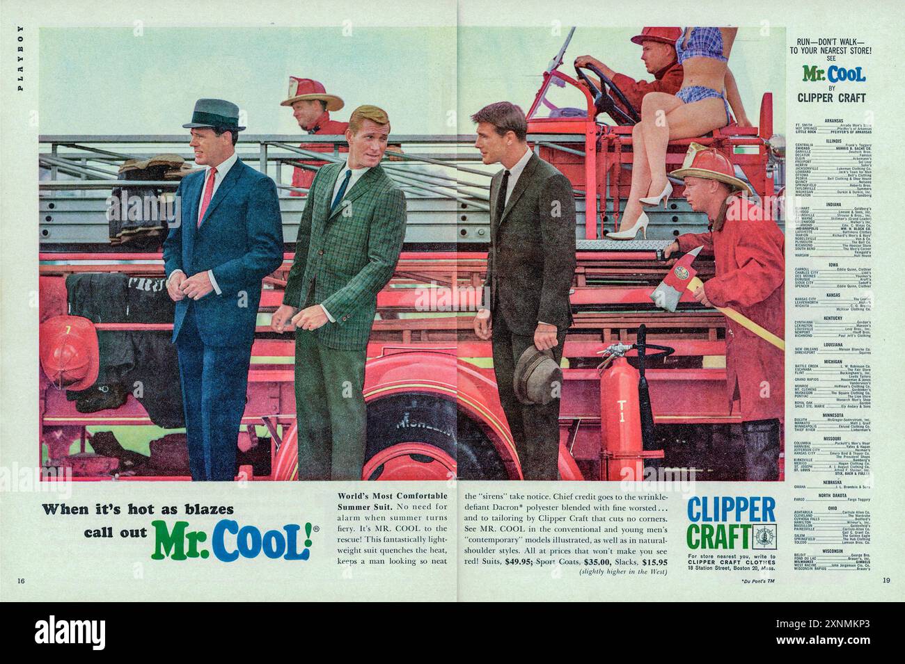 1960s magazine advert suit hi-res stock photography and images - Alamy