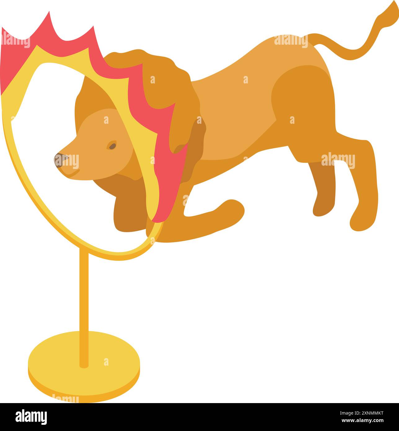 Fire ring circus Cut Out Stock Images & Pictures - Alamy
