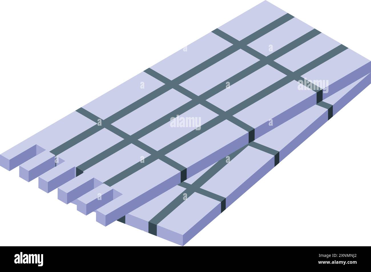 Construction material metal profile for installing drywall representing ...