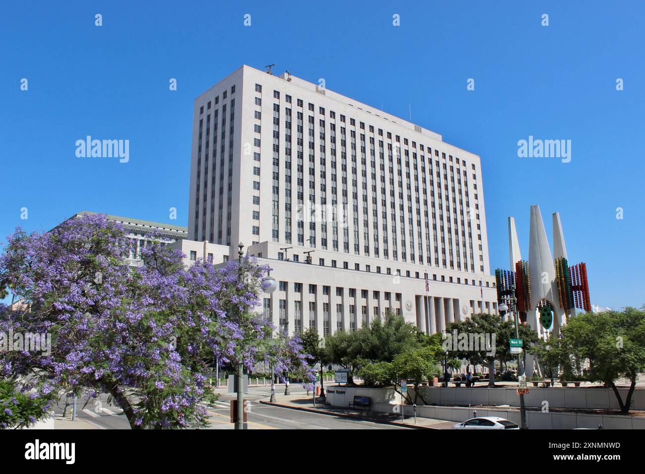 Spring Street Courthouse, Los Angeles, California Stock Photo - Alamy