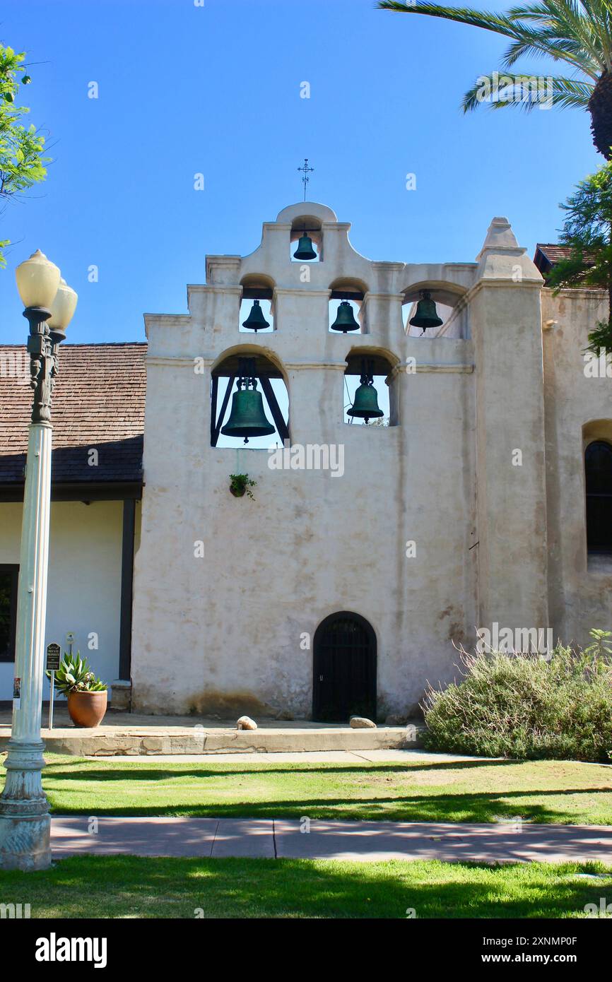 Mission San Gabriel Arcángel, San Gabriel, California Stock Photo - Alamy